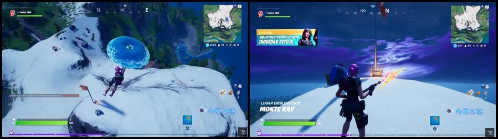 🥇Dónde está el Monte Kay en Fortnite